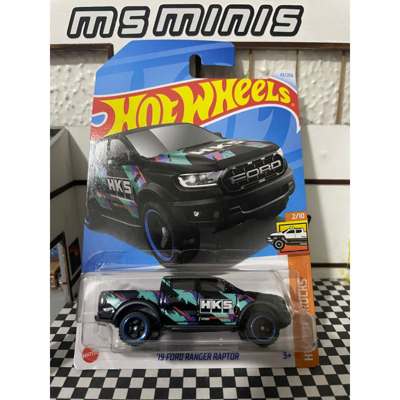 Hot Wheels Hot Trucks 2024 - ‘19 Ford Ranger Raptor HKS | Shopee Brasil
