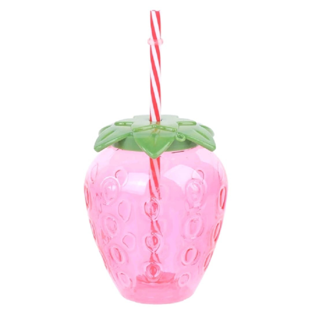 Copo fofo Morango 500 ml | Shopee Brasil