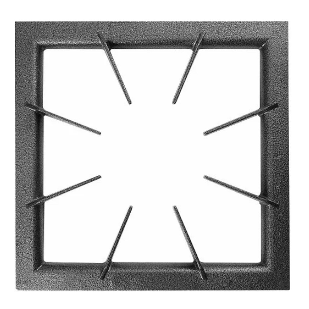 Grelha 8 Dedos Trempe Fogão Industrial 40x40cm Ferro Fundido | Shopee ...