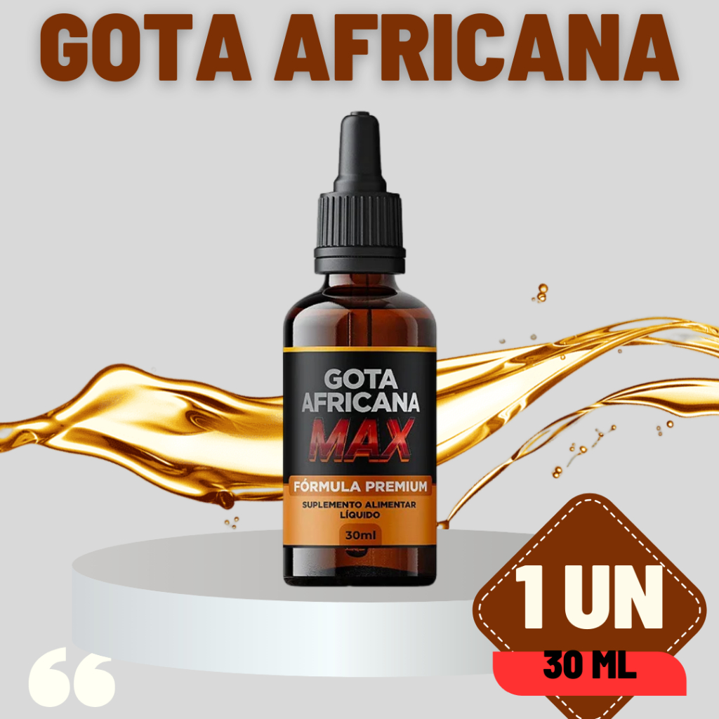 1 Gota africana Max 30ml original Potente | Shopee Brasil