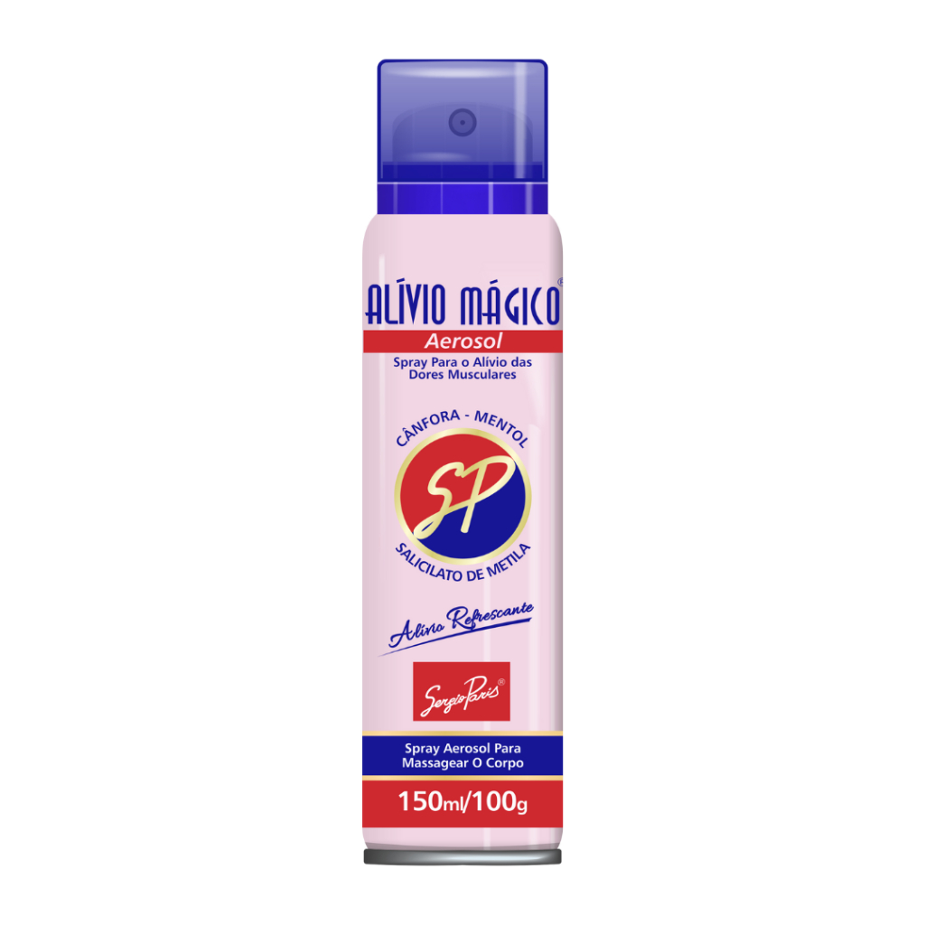 Alívio Mágico Spray Aerosol - Sergio Paris Cosméticos | Shopee Brasil