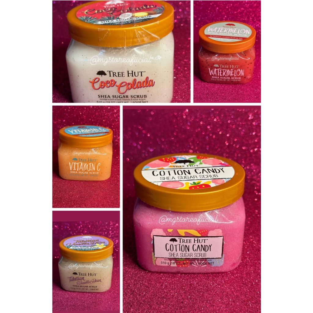 Esfoliante Corporal - Tree Hut 510g (ORIGINAL) | Shopee Brasil