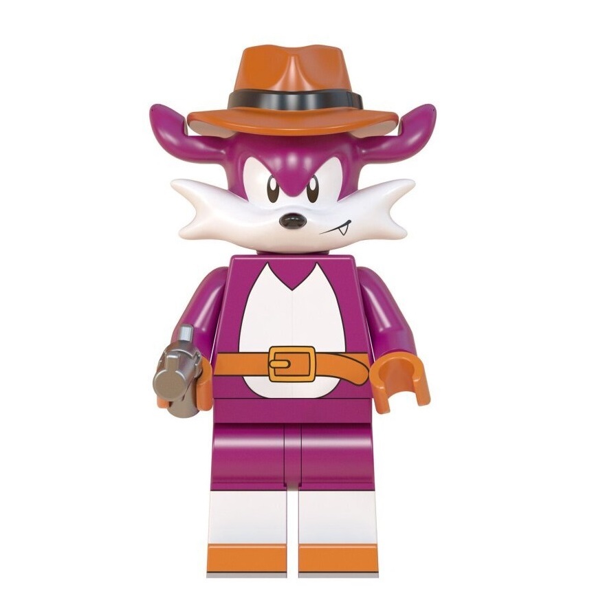 Sonic Anime Toy Nack the Weasel (266) Minifigures Bonecos Blocos de ...