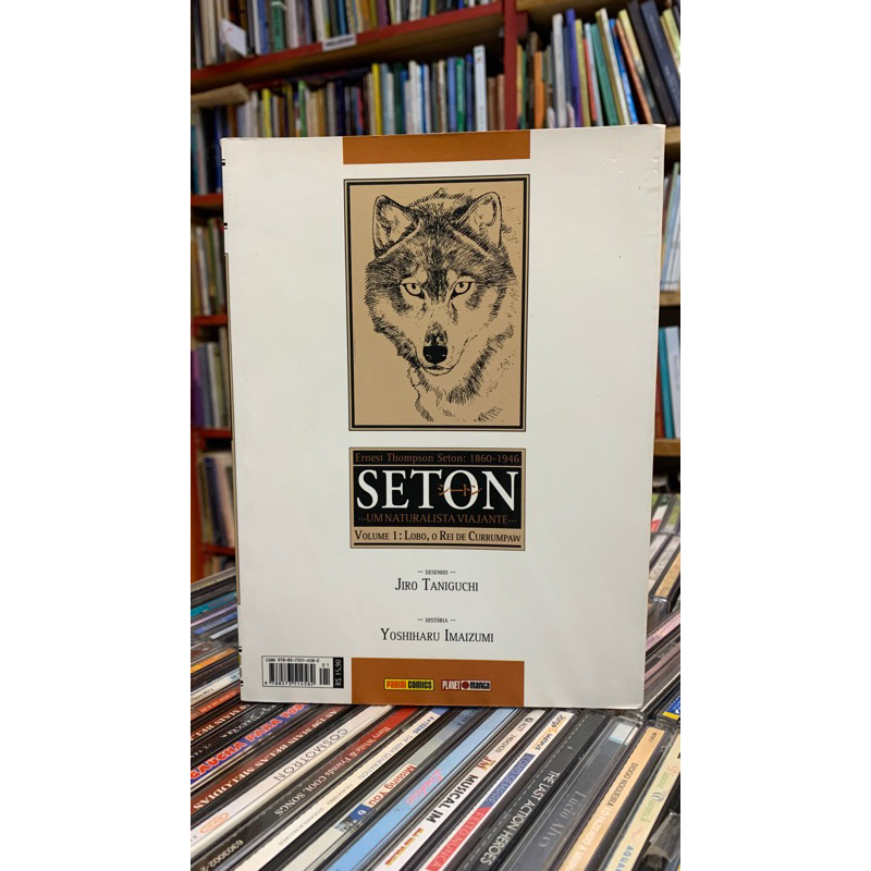 Seton, Vol 1: Lobo, o Rei de currumpaw | Shopee Brasil