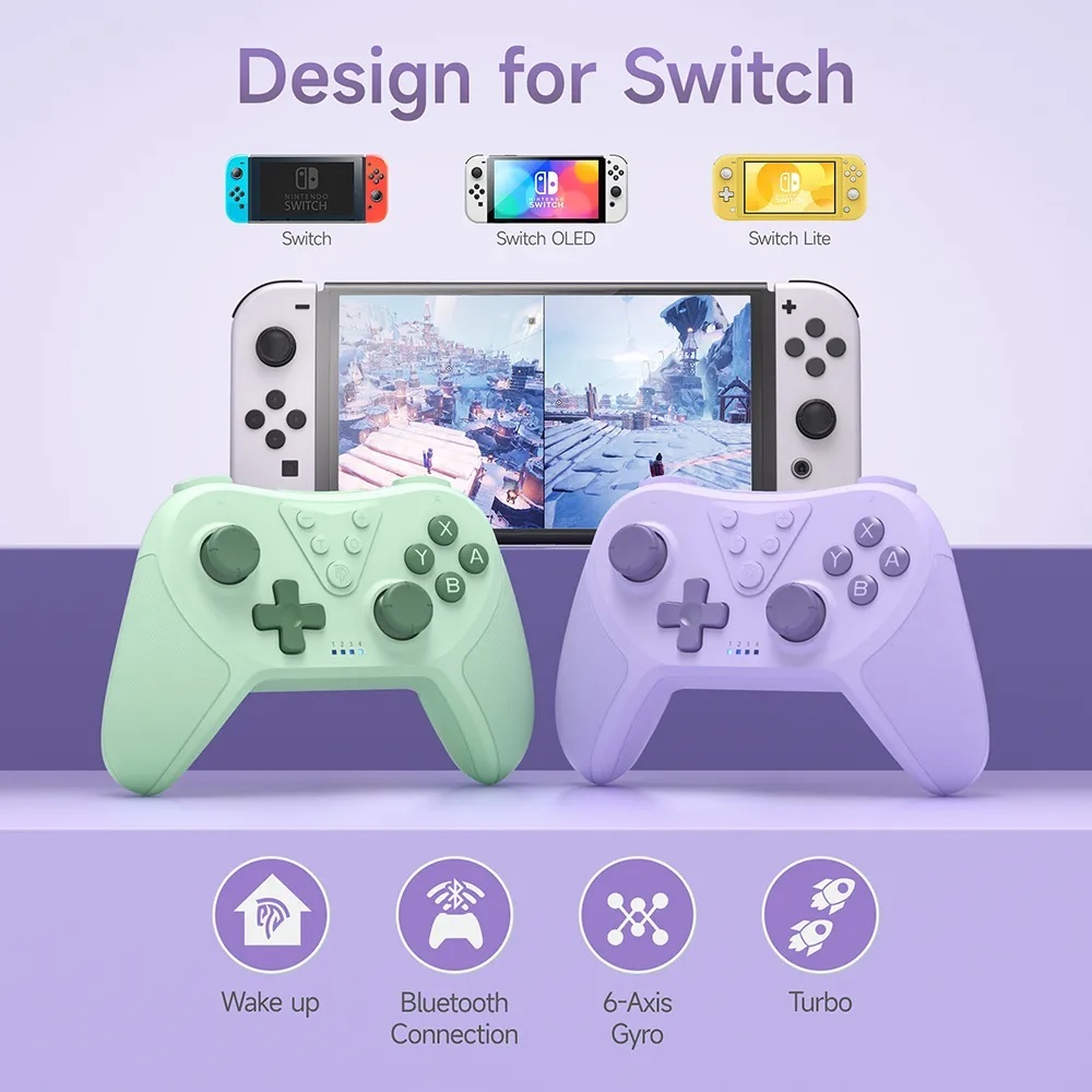 Joystick EasySMX Gamepad Sem Fio Bluetooth Gaming Controle p/ Nintendo ...