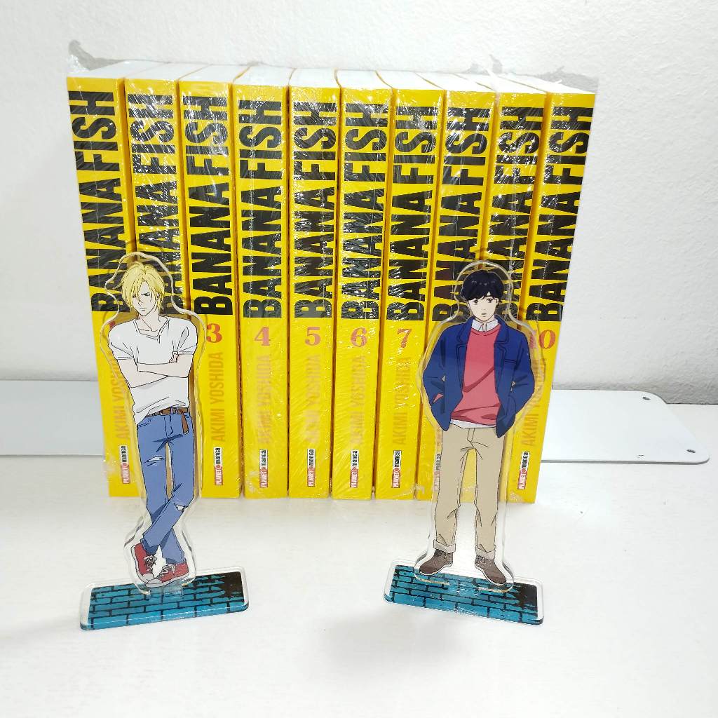 KIT Mangás Banana Fish COMPLETO – Akimi Yoshida (NOVOS e LACRADOS ...