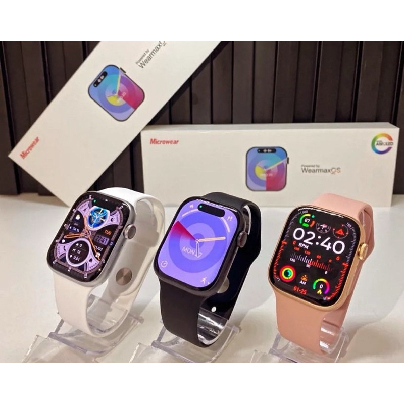 Smartwatch W99+ Plus Tela AMOLED 2gb de memória | Shopee Brasil