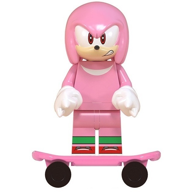 Sonic Anime Toy Hyper Knuckle Minifigures Blocos de Montar Compatível ...