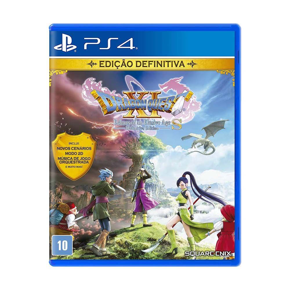 Jogo Dragon Quest Xi S Echoes Of An Elusive Age Definitive Edition Novo Lacrado | Shopee Brasil
