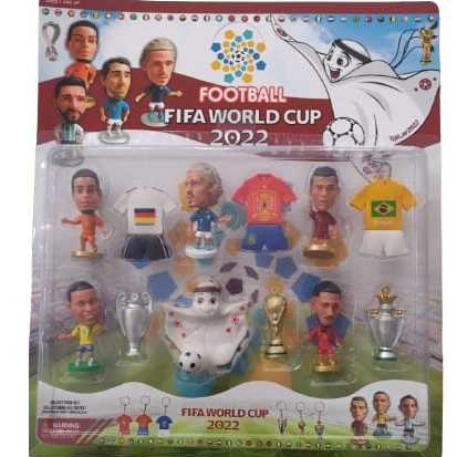 Cartela Bonecos Da Copa Do Mundo Futebol 2022 Qatar | Shopee Brasil
