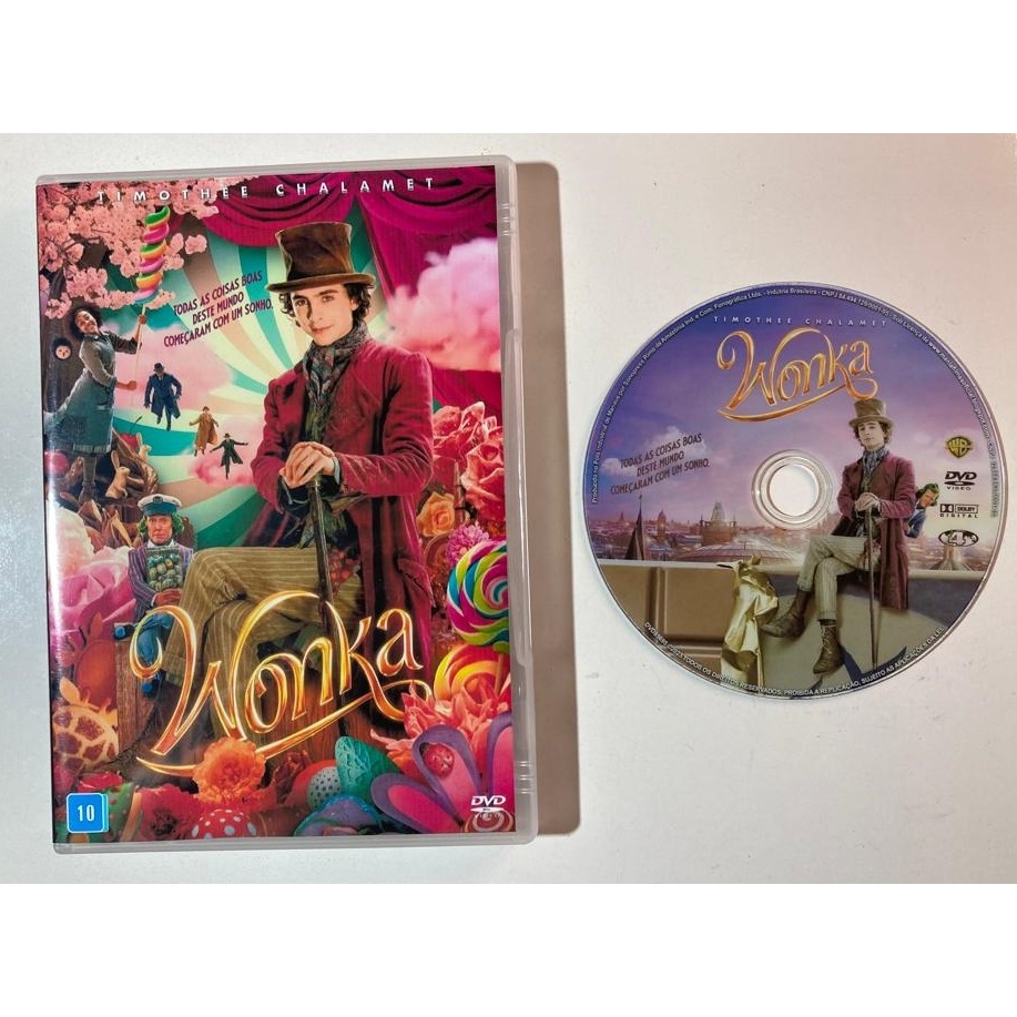 DVD - Wonka - Dublado e Legendado | Shopee Brasil
