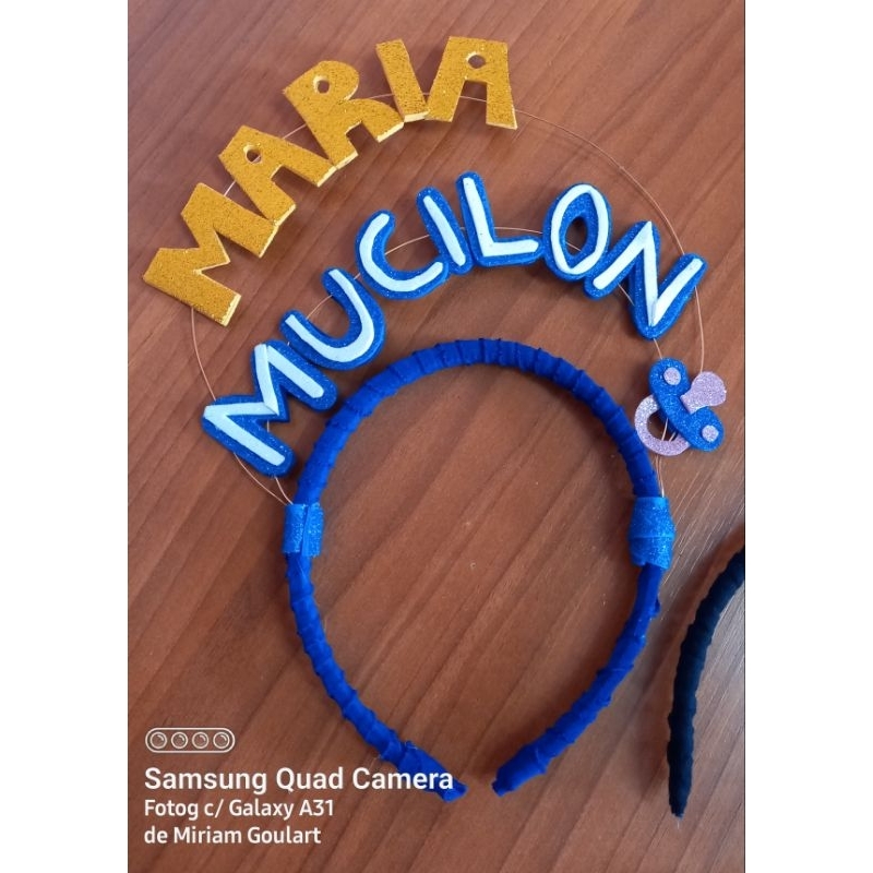 Tiara arquinho Maria Mucilon - carnaval | Shopee Brasil