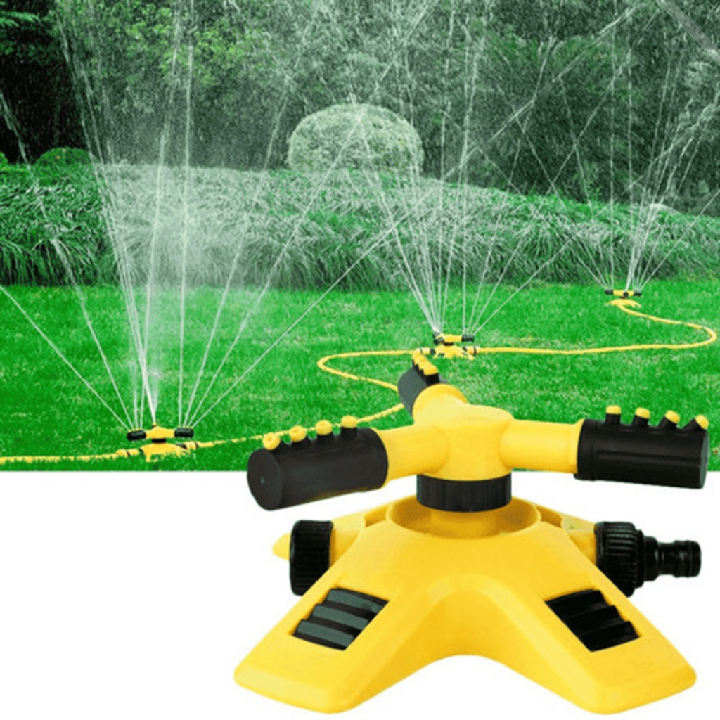 Aspersor 360 Graus Giratório de Irrigação Jardim Grama Horta | Shopee ...