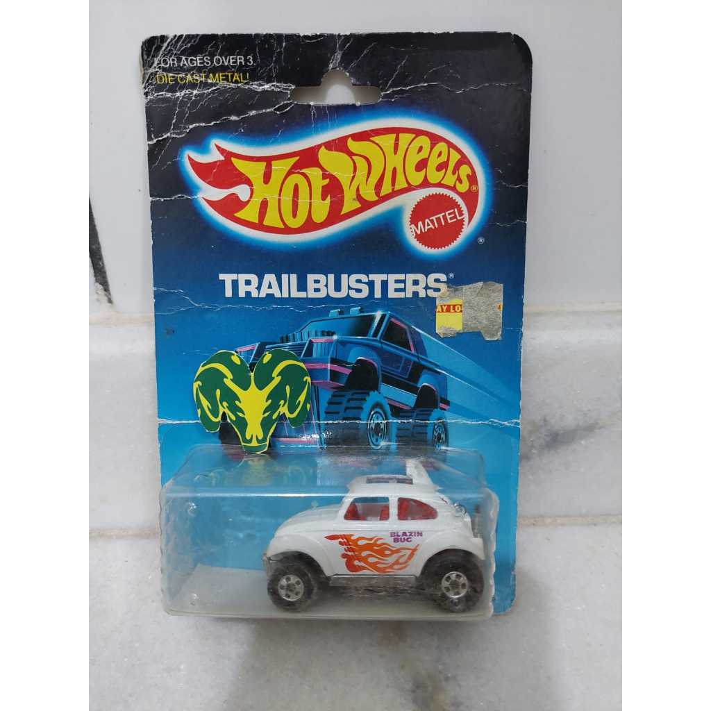 Bx160 hot wheels 1986 trailbusters vw baja bug fusca h3br | Shopee Brasil