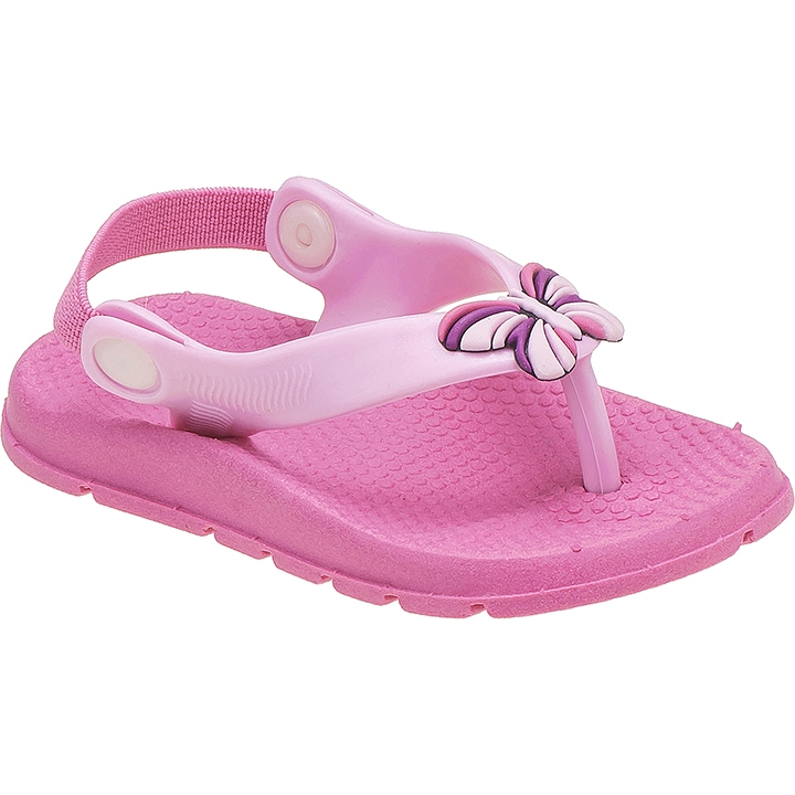 CHINELINHO ELASTICO MENINA BORBOLETA FULLPLASTIC ANATOMICO BEBE ...