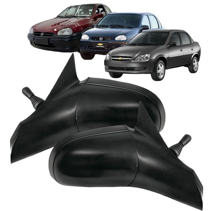 Retrovisor Espelho Corsa 1994 Até 2017 Classic Com Controle Manual Par | Shopee Brasil