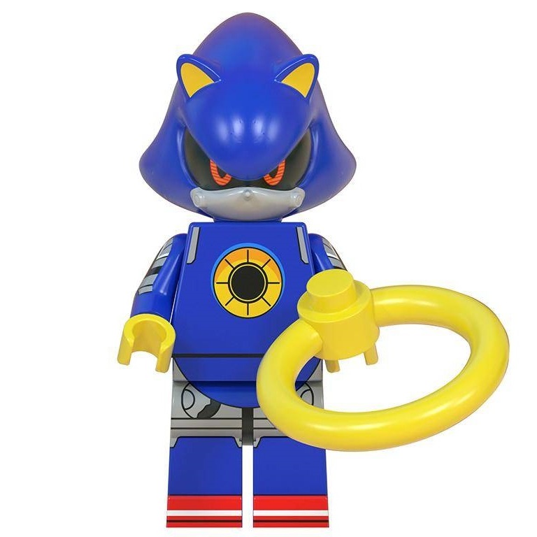 Sonic Anime Metal Sonic (287) Minifigures Bonecos Blocos de Montar ...