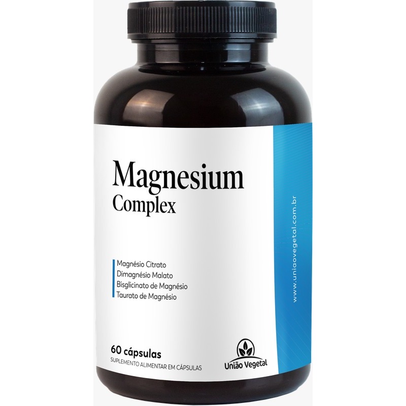 Magnesium Complex 60 Capsulas União Vegetal | Shopee Brasil
