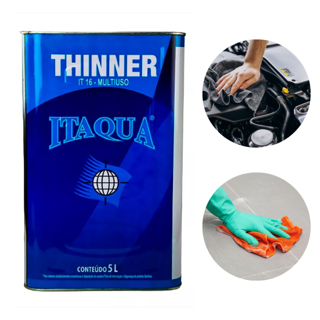 Thinner Itaqua Multiuso Comum It 16 - 5 Litros | Shopee Brasil
