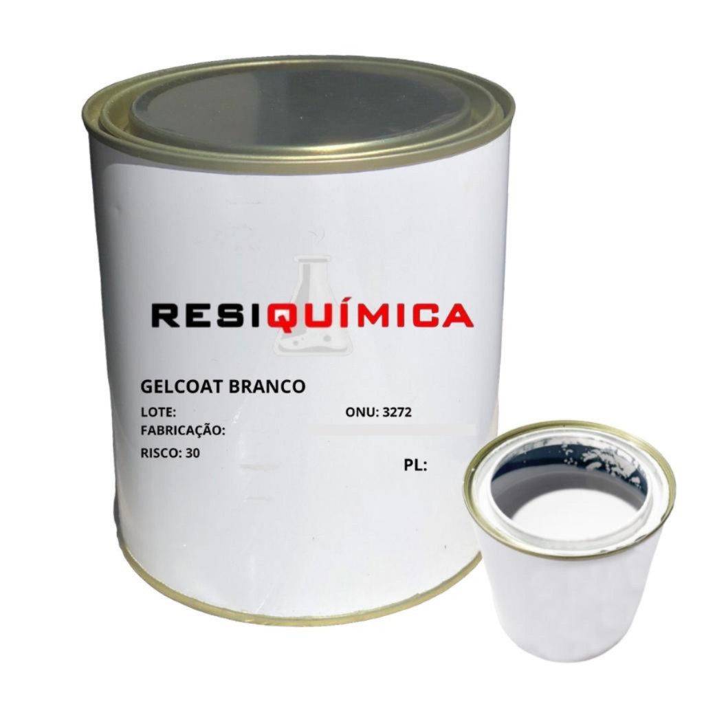 Gel Coat Branco Iso-tinta Piscina De Fibra De Vidro 1,020 Kg | Shopee ...
