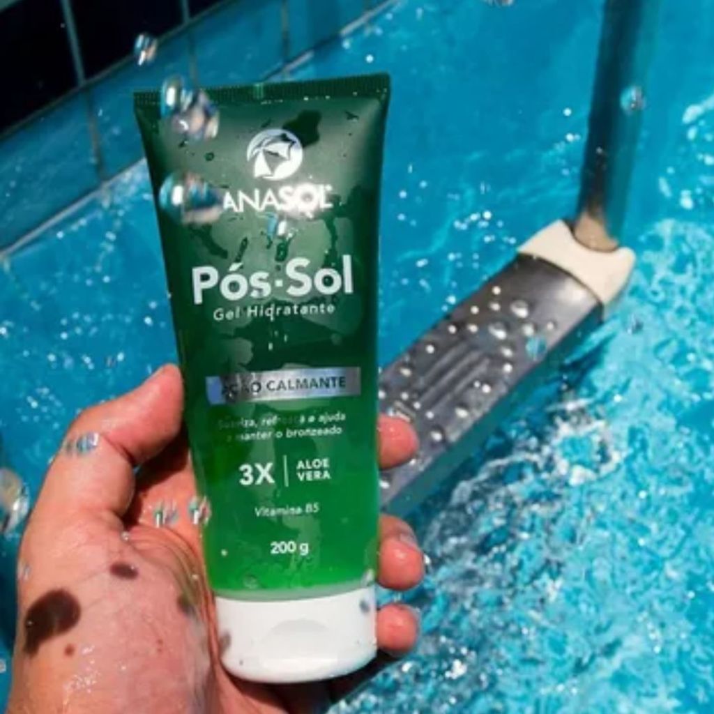 Gel Hidratante Pós Sol Ação Calmante Anasol 200g | Shopee Brasil