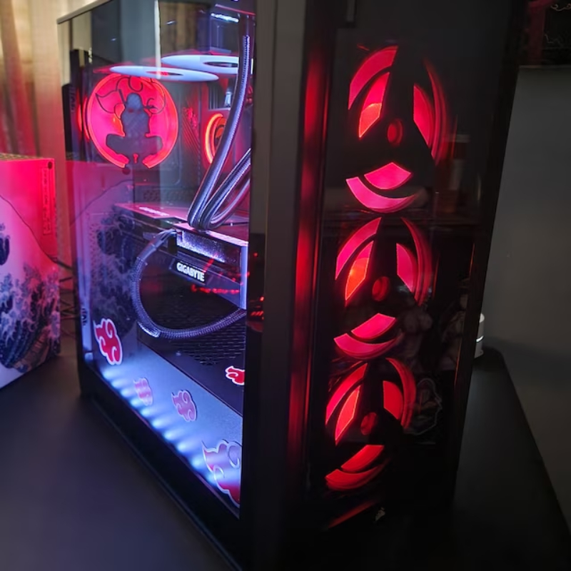 Grade Fan Mangekyou Sharingan / Fan Grid Naruto Grill | Shopee Brasil