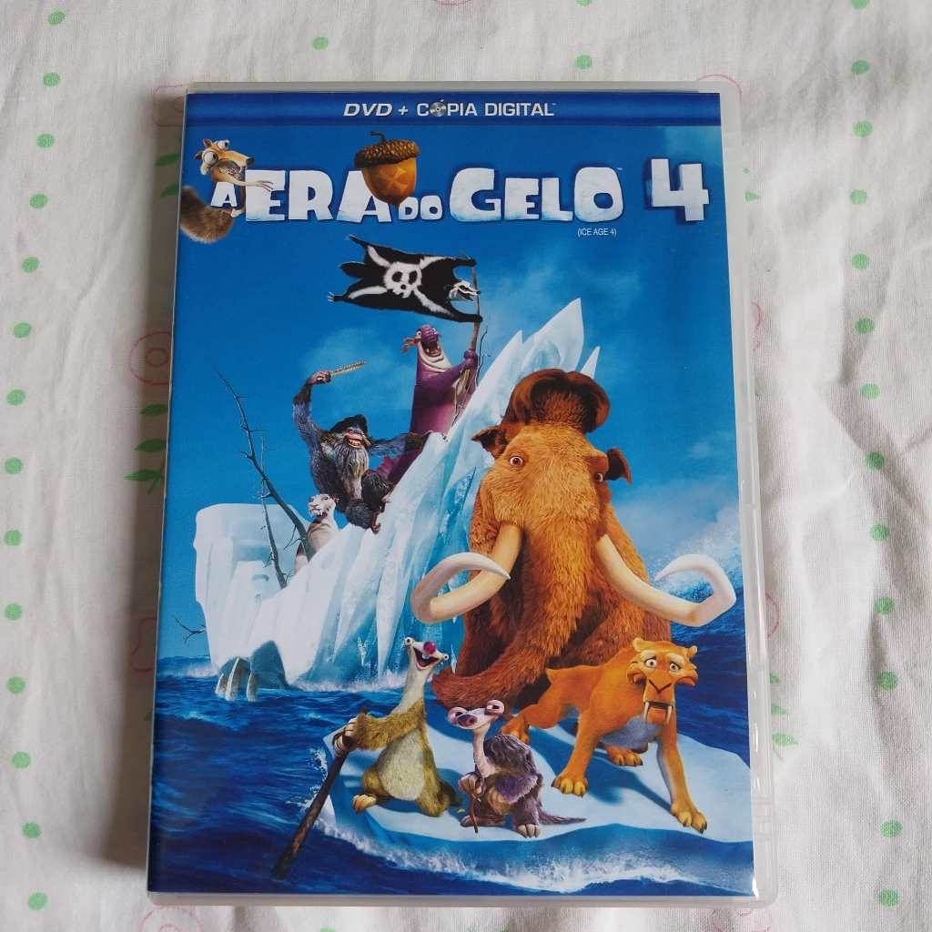 DVD A Era do Gelo 4 - leia a descrição | Shopee Brasil