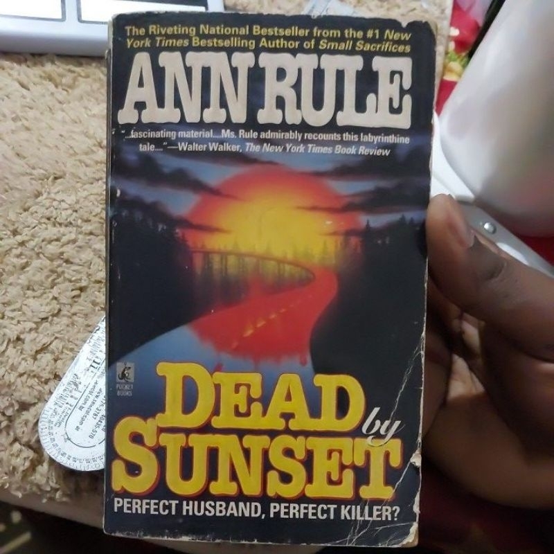 Livro - Dead by Sunset (Em Inglês) - Ann Rule | Shopee Brasil