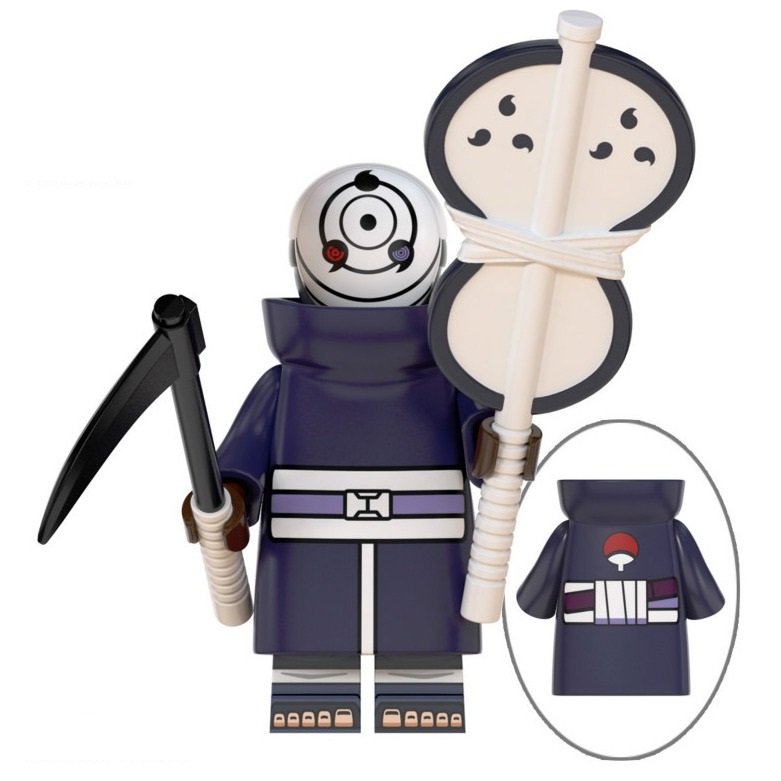 Naruto Shippuden Anime Uchiha Obito (281) Anime Bonecos Minifigures ...