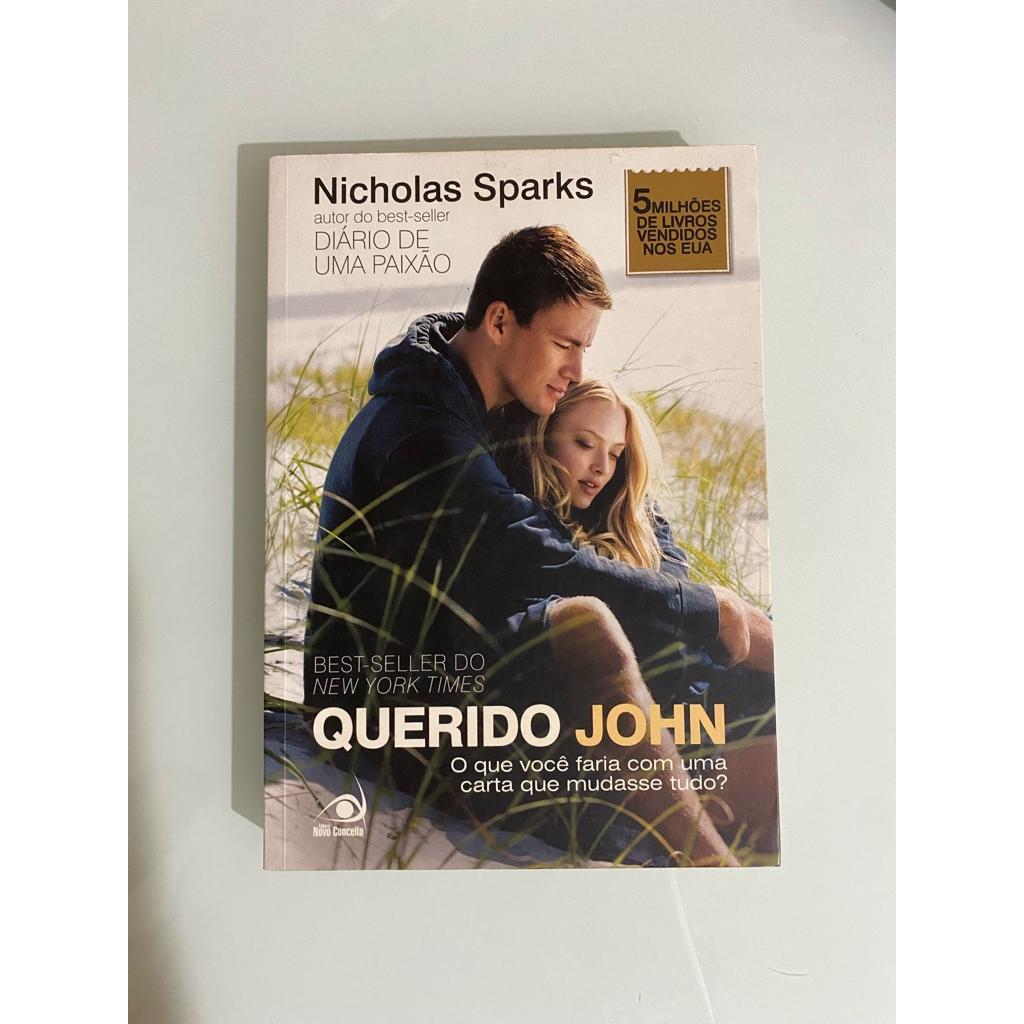 Livro Querido John de Nicholas Sparks | Shopee Brasil