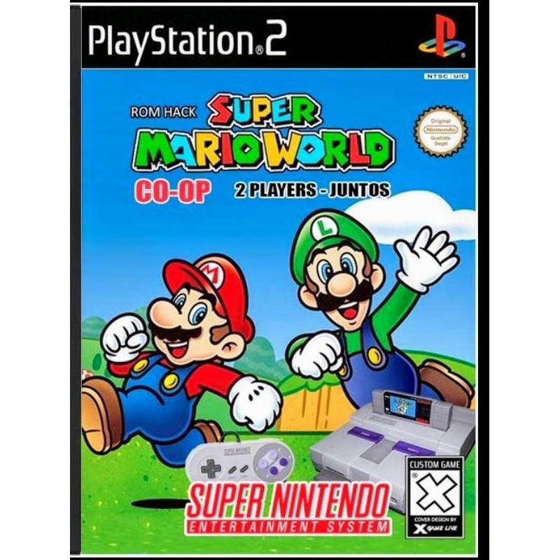 Super Mario World modo Coop para PS2 - Play 2 ( Jogue juntos na mesma ...