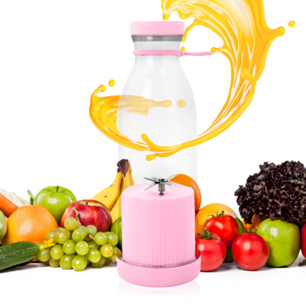 Mini Liquidificador Portátil com Alça Juice 400 ML | Shopee Brasil