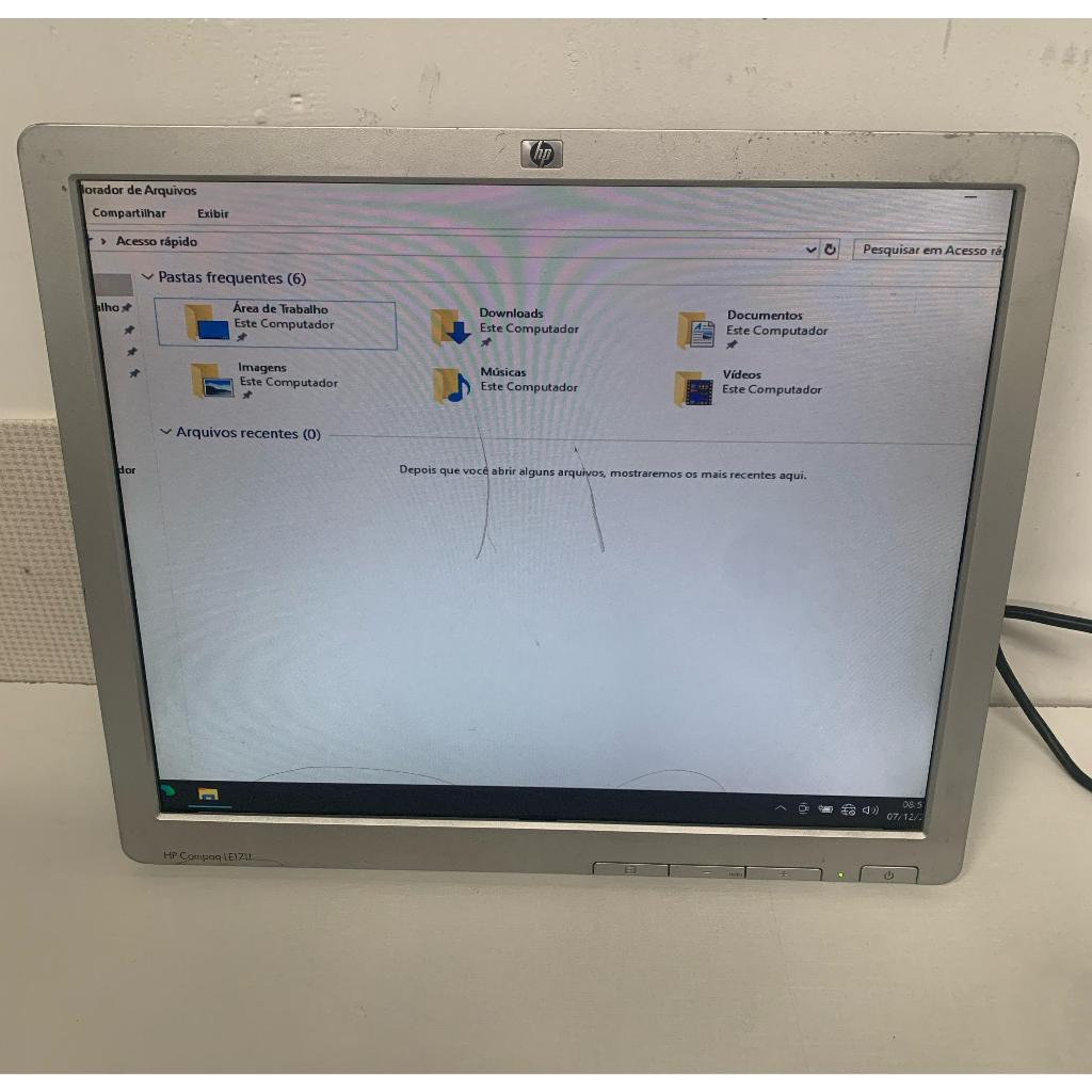 Monitor HP 17 LCD quadrado | Shopee Brasil