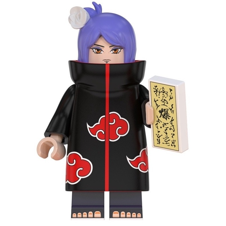 Naruto Shippuden Anime Konan (288) Bonecos Minifigures Blocos de Montar ...