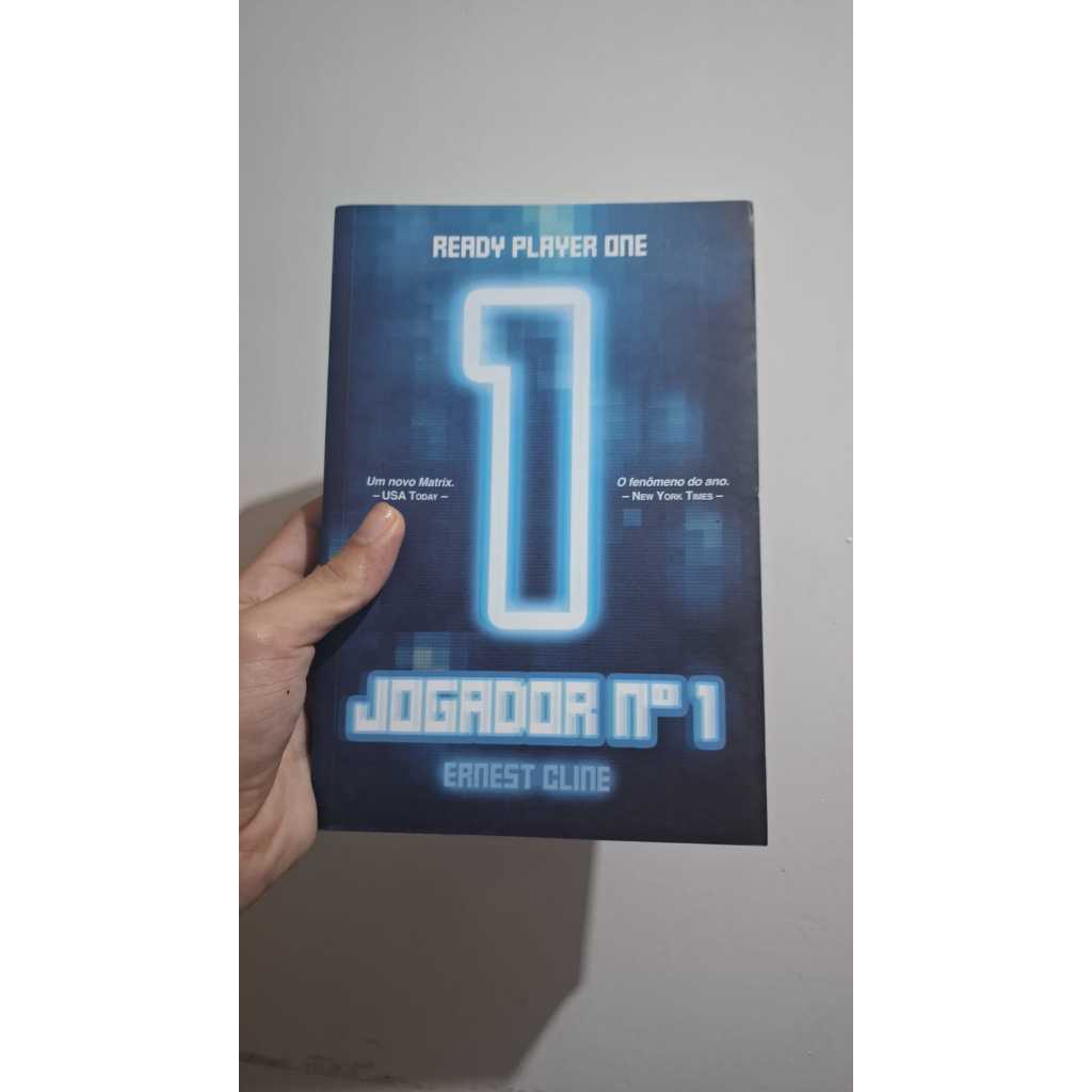 Livro Jogador Número 1 (de Ernest Cline) | Shopee Brasil
