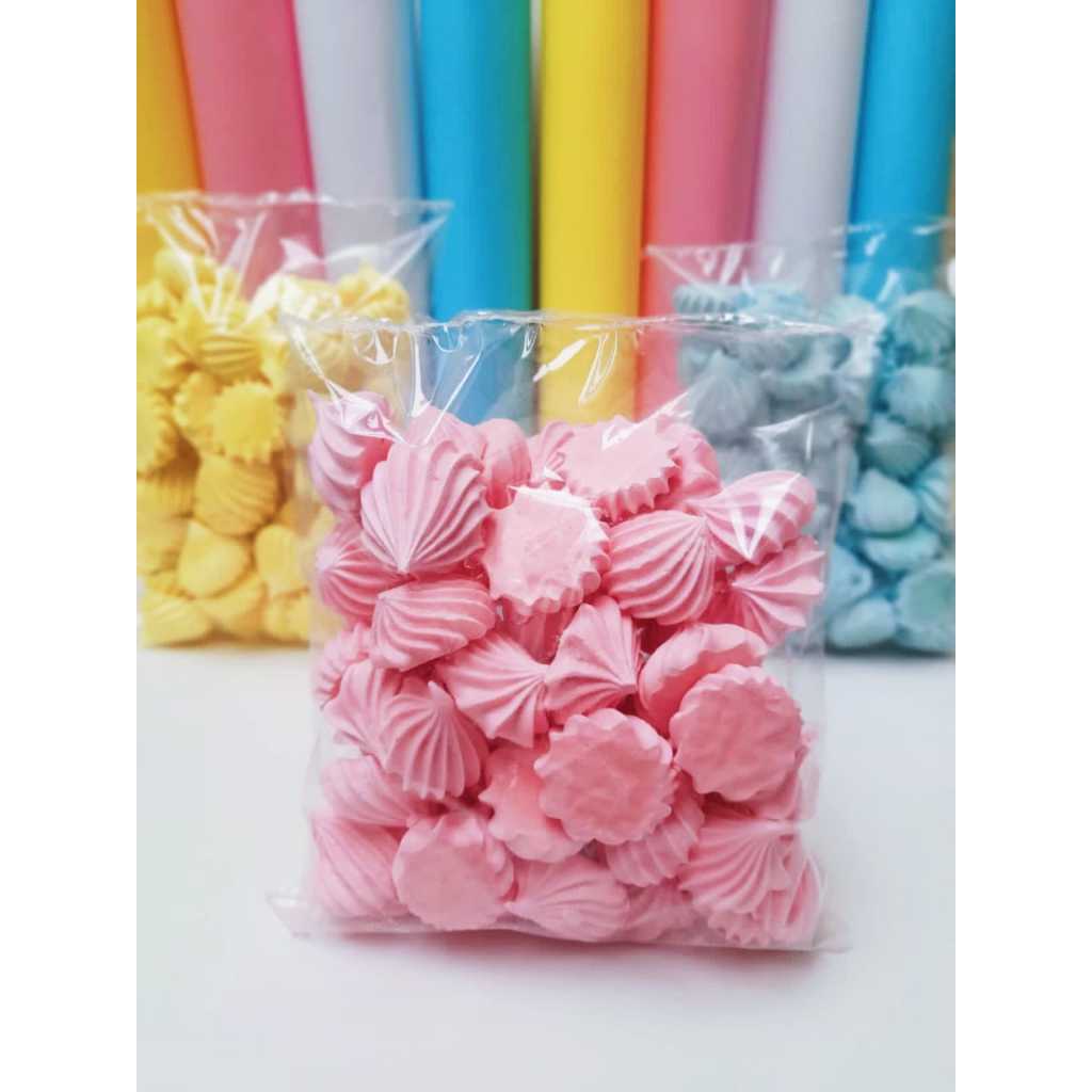 Mini Suspiros Gourmet Coloridos Pacote 50 Unidades de Suspiro ...