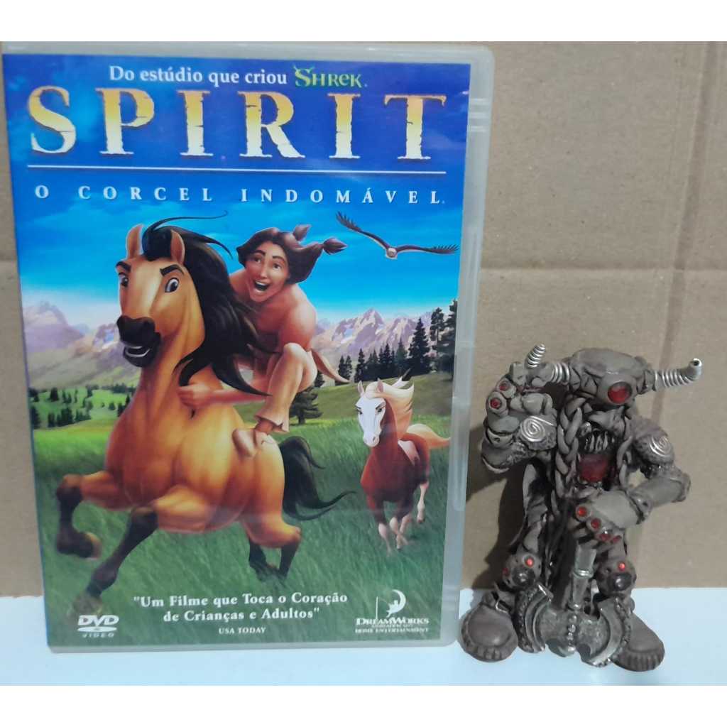 DVD - SPIRIT - O CORCEL INDOMAVEL - DUBLADO | Shopee Brasil