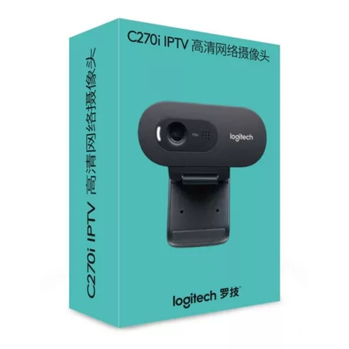 Webcam Logitech C270i 720p Hd Usb Com Microfone Integrado Cor Preto ...