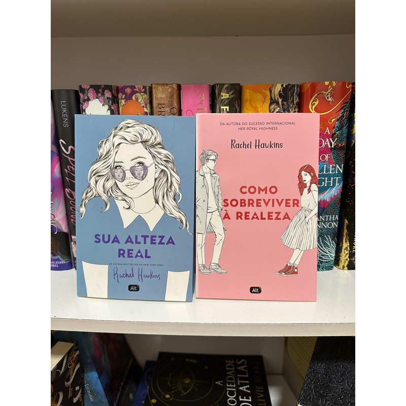 kit de livros - sua alteza real e como sobreviver a realeza | Shopee Brasil
