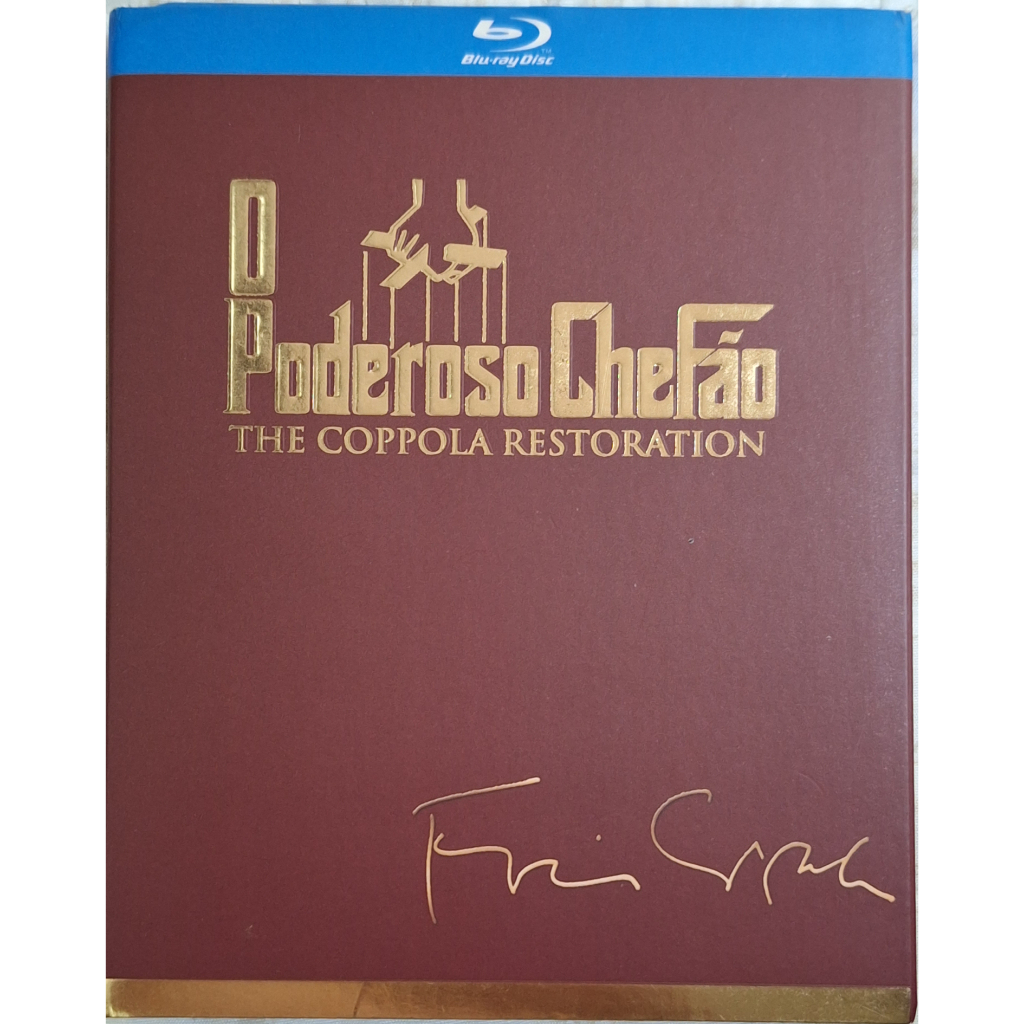 Blu-Ray: "O Poderoso Chefão The Coppola restoration" Trilogia - Edição ...