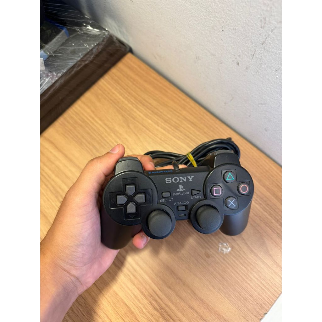 Controle PS2 Original Usado - Playstation 2 | Shopee Brasil