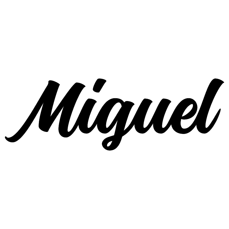 Adesivo Nome Miguel | Shopee Brasil