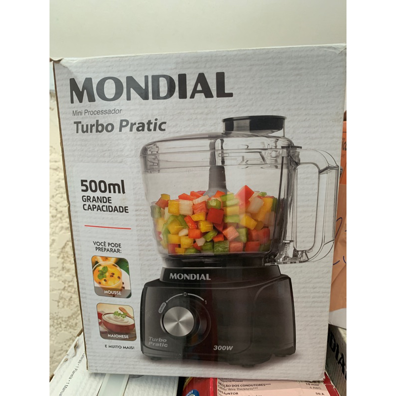 Mini processador Mondial turbo pratic 110v | Shopee Brasil