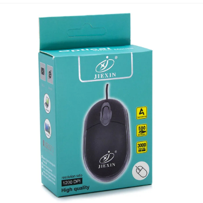 MOUSE OPTICO USB JIEXIN | Shopee Brasil