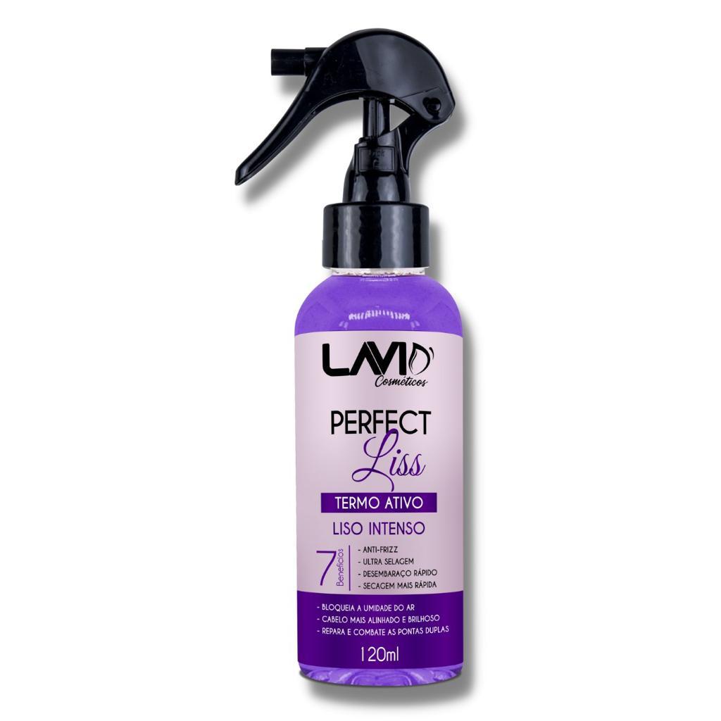 protetor termico finalizador liso Perfect Liss LAVID 120ml | Shopee Brasil