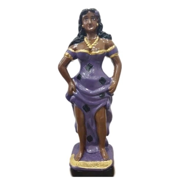 Imagem Estátua Pombo Gira Maria Mulambo 20cm Gesso | Shopee Brasil