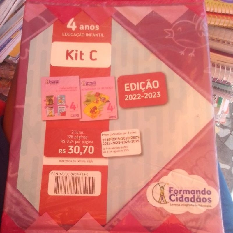 Formando Cidadãos 4 anos kit C-2022-2023 formando Cidadãos sistema de ensino | Shopee Brasil