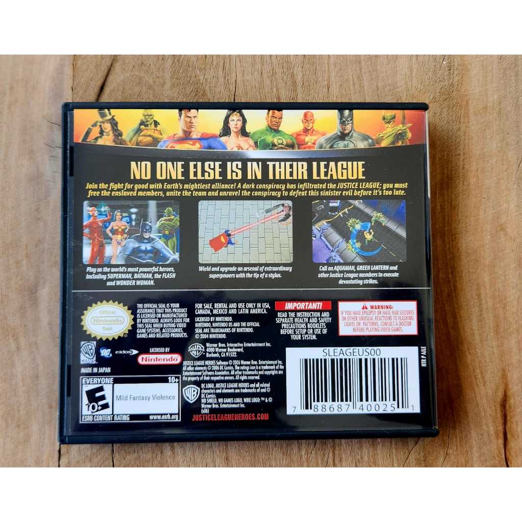 Justice league heroes ds store