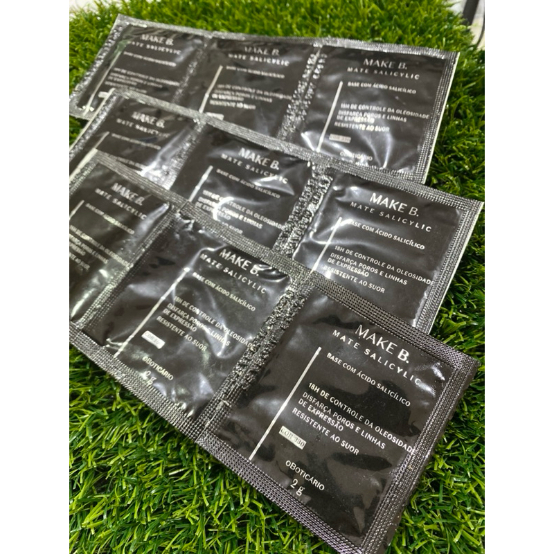 SACHET Base Líquida Cor 300/ 120 / 200 Make B. Mate Salicylic 30g ...
