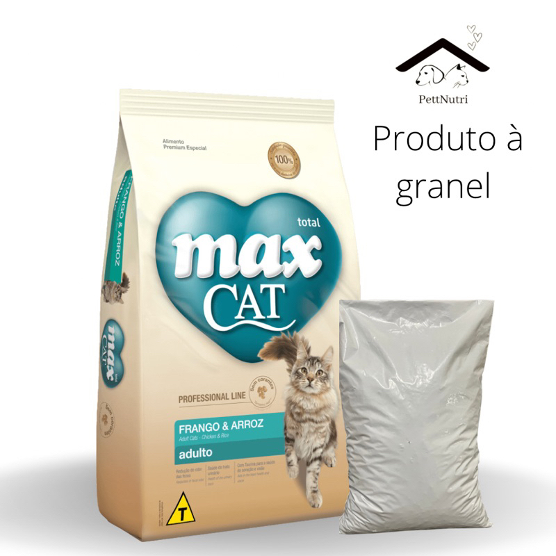 Max cat adulto 3kg | Shopee Brasil